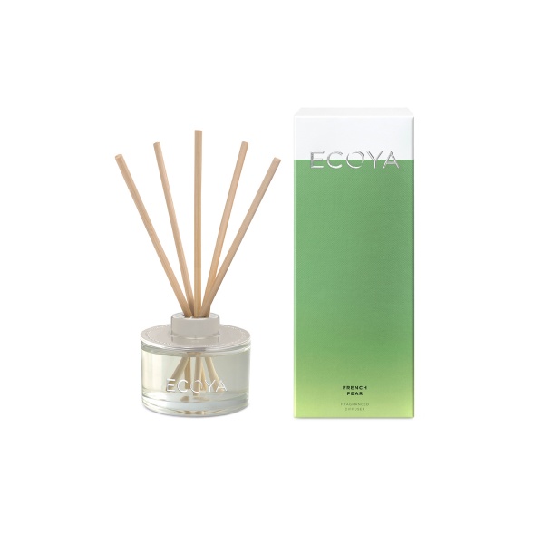 Ecoya French Pear Reed Diffuser 200ml - thefragrancecounter.co.uk