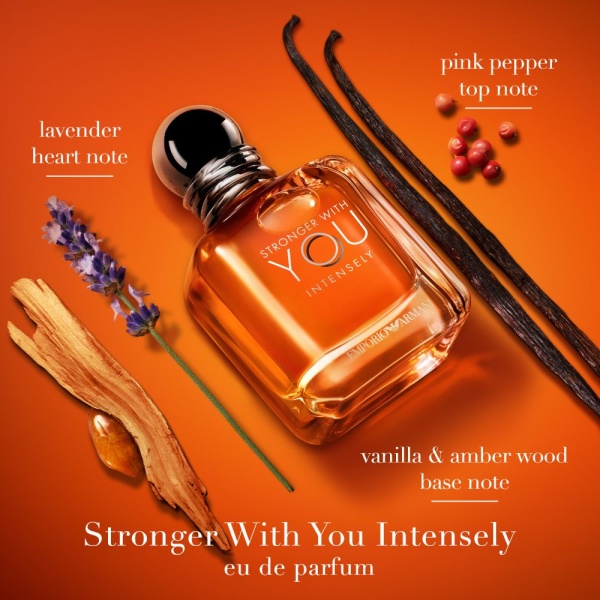 Armani Stronger With You Intensely 150ml - thefragrancecounter.co.uk