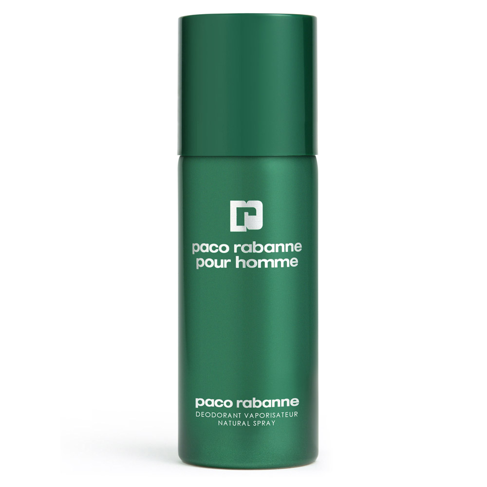 Paco Rabanne Pour Homme Deodorant Spray 150ml - thefragrancecounter.co.uk