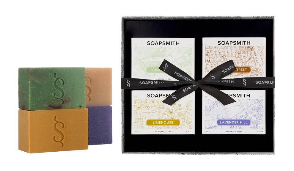 Soapsmith 4 Soap Gift Set - thefragrancecounter.co.uk