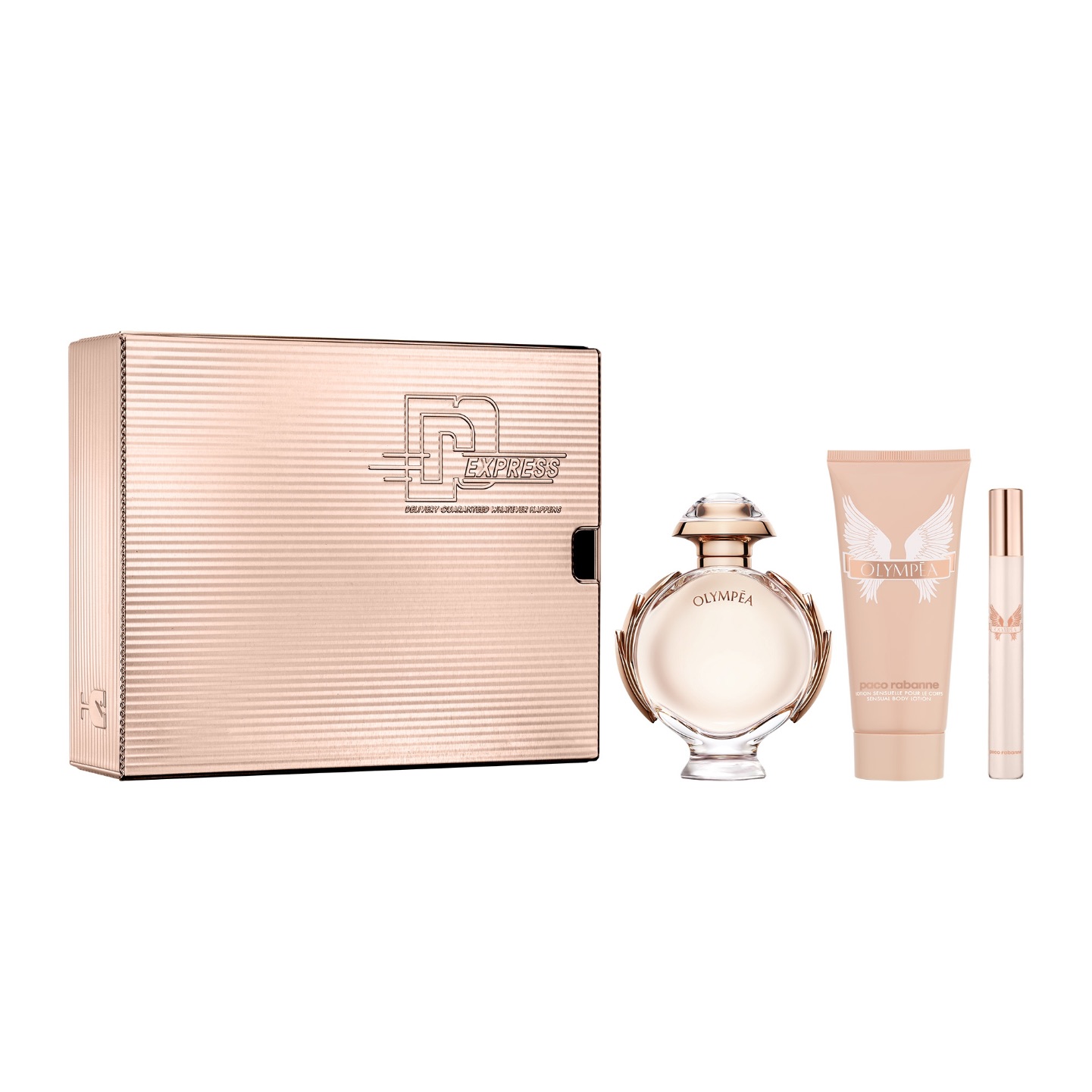 Paco Rabanne Olympea EDP 80ml, Body Lotion 100ml & Travel Spray 10ml ...