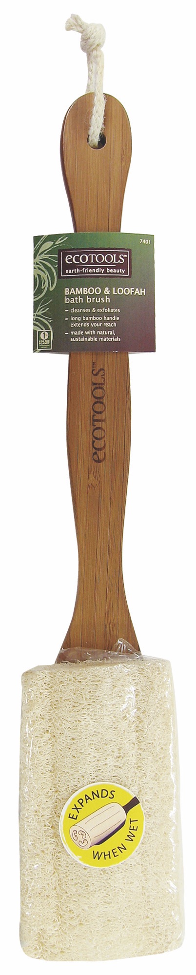 EcoTools Bamboo Loofah Bath Brush - thefragrancecounter.co.uk
