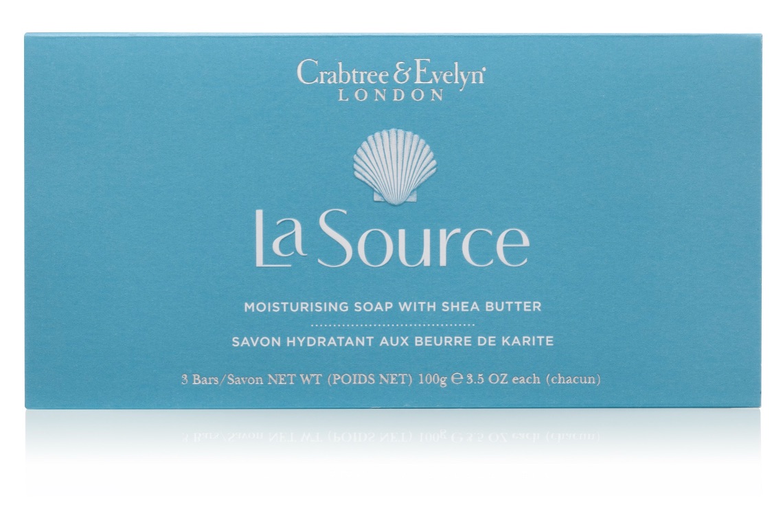 Crabtree & Evelyn La Source Triple Milled Soap 3x100g Set