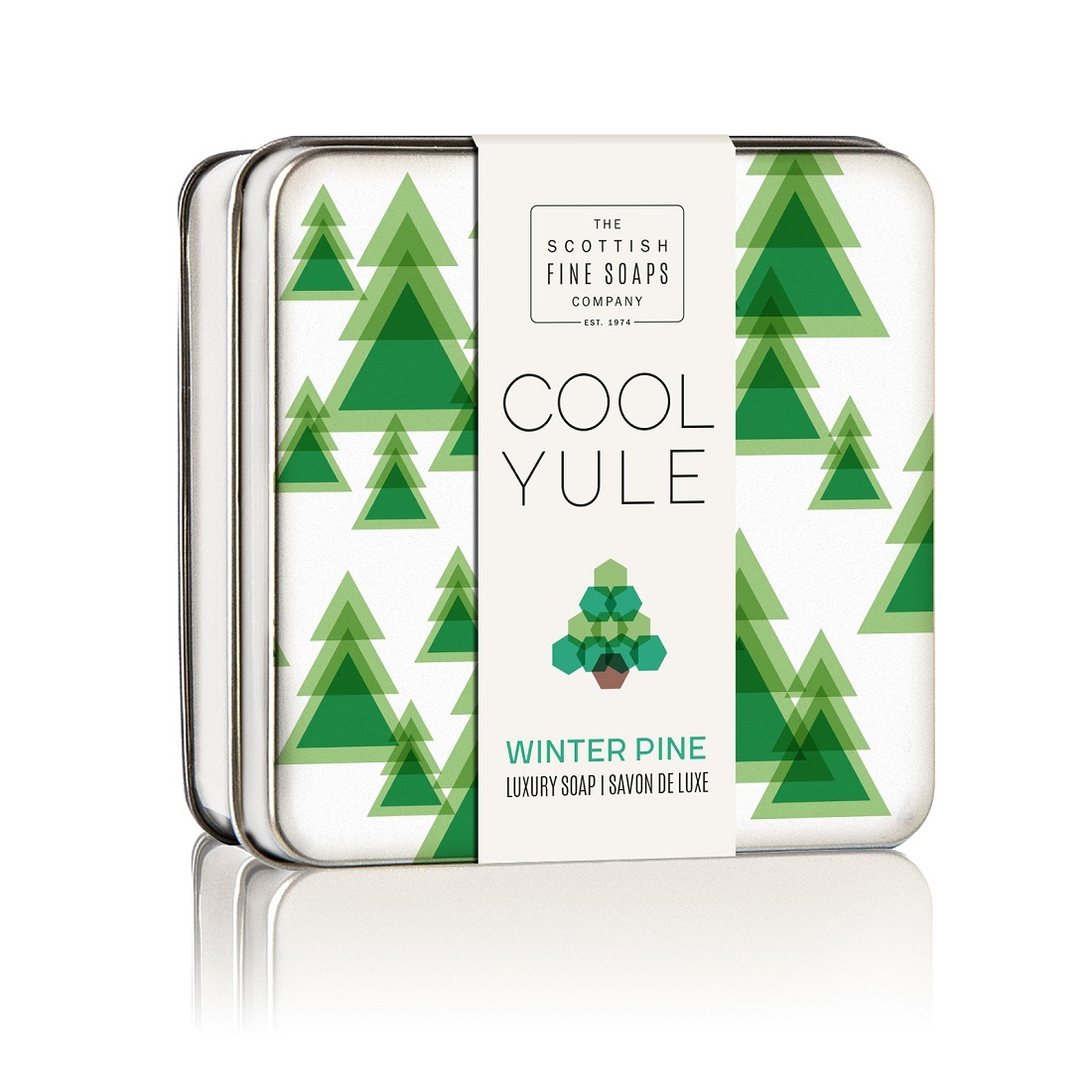 Scottish Fine Soaps Winter Pine Soap Tin 100g