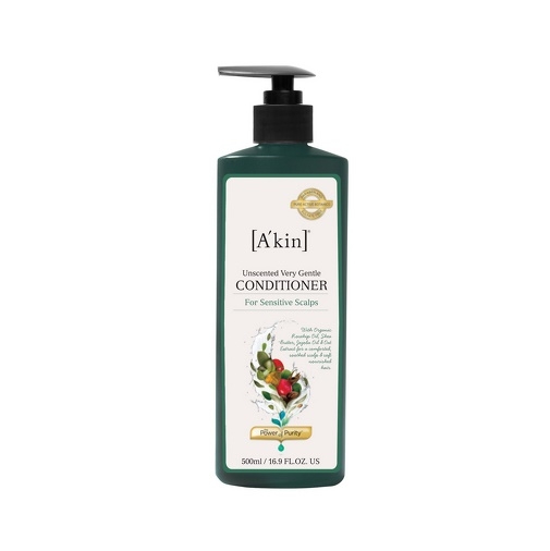 A'kin Unscented Very Gentle Conditioner 500ml - thefragrancecounter.co.uk