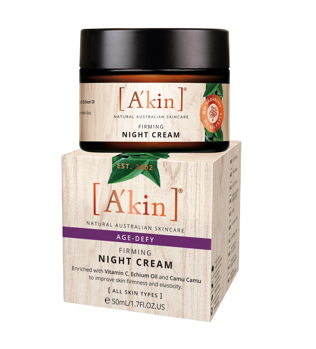 A'kin Age-Defy Firming Night Cream 50ml - thefragrancecounter.co.uk