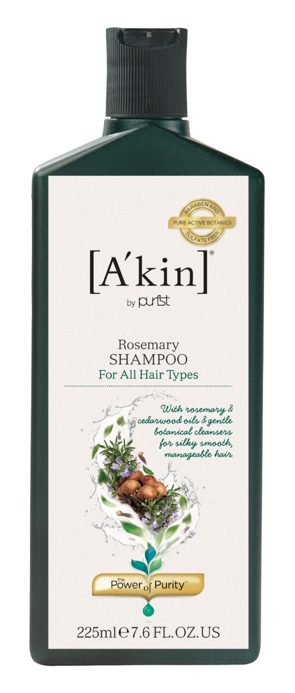 Buy A'kin Rosemary Shampoo 225ml Online
