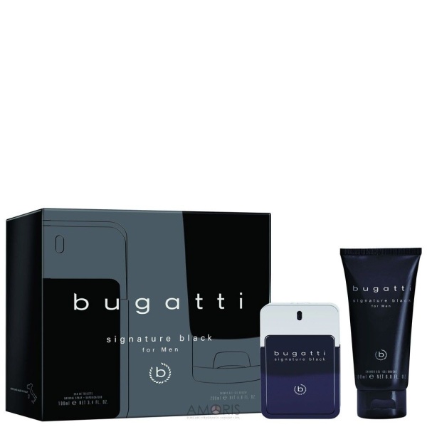 Bugatti Signature Black EDT 100ml Gift Set
