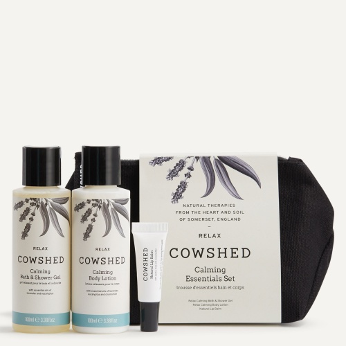 Cowshed RELAX Calming Essentials Gift Set - thefragrancecounter.co.uk