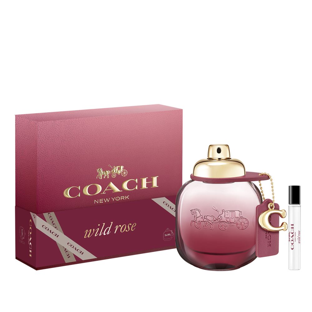 Coach Wild Rose EDP 50ml Gift Set - thefragrancecounter.co.uk