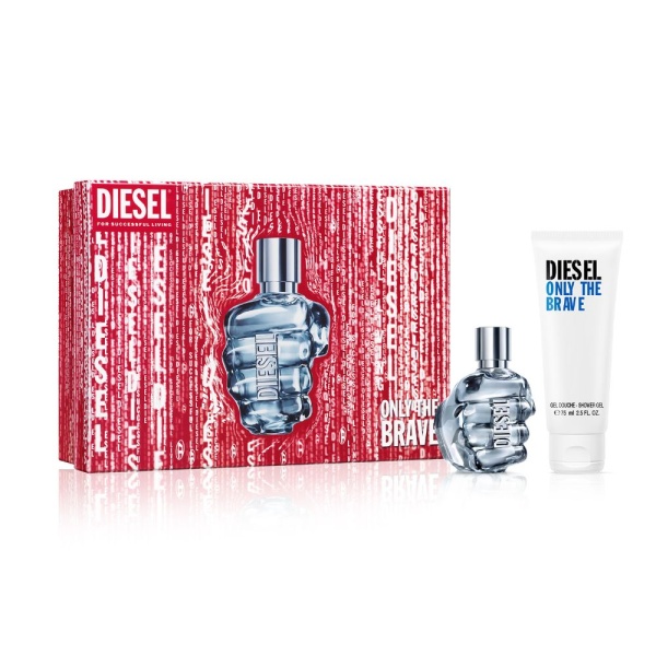 Diesel Only The Brave 50ml Gift Set - thefragrancecounter.co.uk