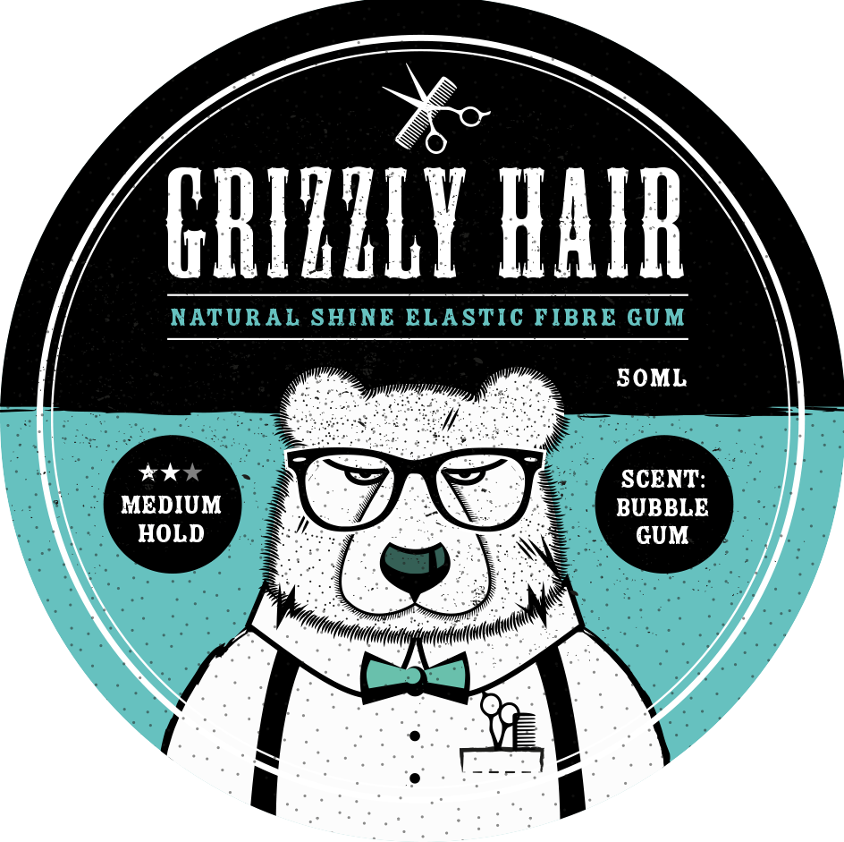 Grizzly Hair Elastic Fibre Gum 50ml - thefragrancecounter.co.uk