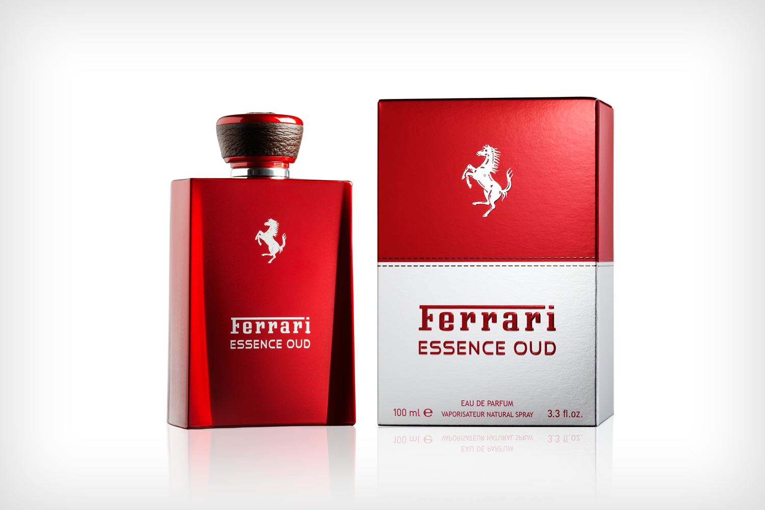 Ferrari Essence Oud for Men Eau De Parfum 100ml - thefragrancecounter.co.uk
