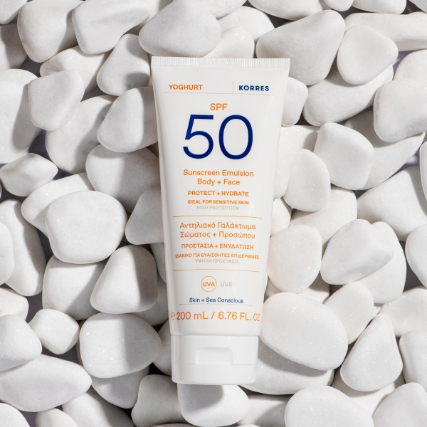 Korres Yoghurt Face and Body Suncream SFP50 200ml