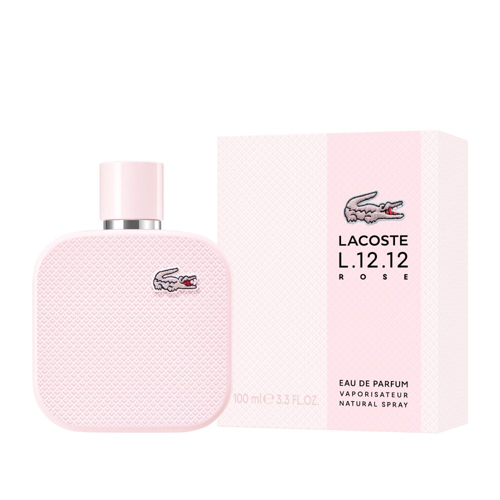 Lacoste L.12.12 ROSE EDP 100ml - thefragrancecounter.co.uk