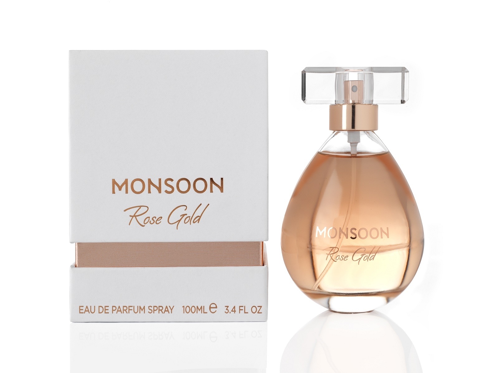 Monsoon Rose Gold Eau de Parfum 100ml - thefragrancecounter.co.uk