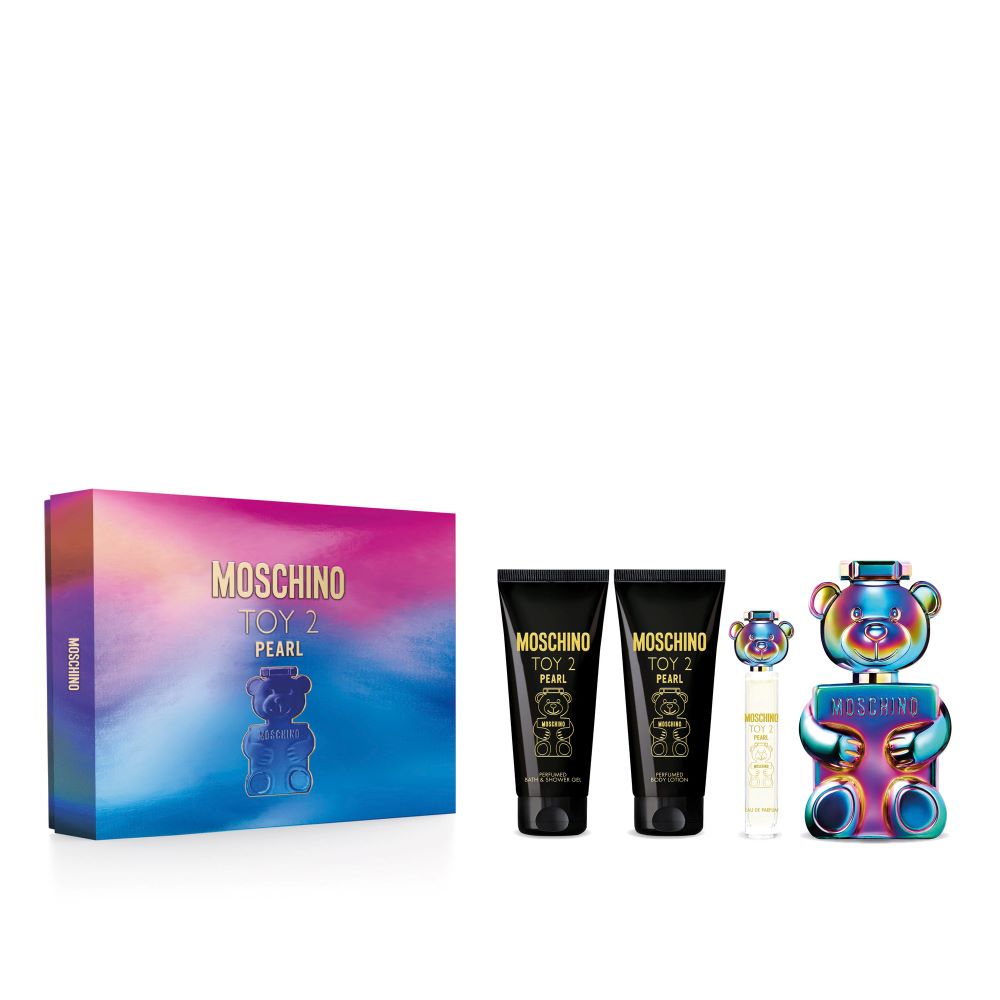 Moschino Toy 2 Pearl 100ml Gift Set - thefragrancecounter.co.uk