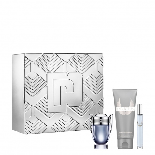 Paco Rabanne Invictus 50ml Gift Set - thefragrancecounter.co.uk