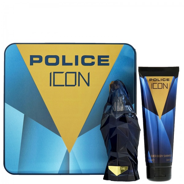 Police Icon Man 75ml EDP Gift Set (EDP 75ml + Body Shampoo)