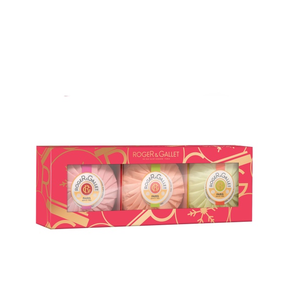 Roger & Gallet Trio Of Soaps Gift Set - thefragrancecounter.co.uk