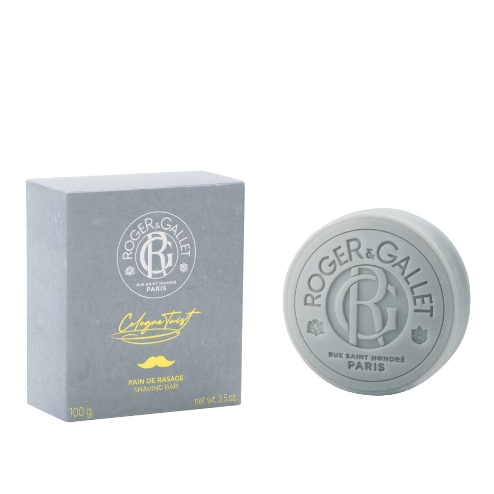 Roger & Gallet Cologne Twist Shaving Bar 100g - thefragrancecounter.co.uk