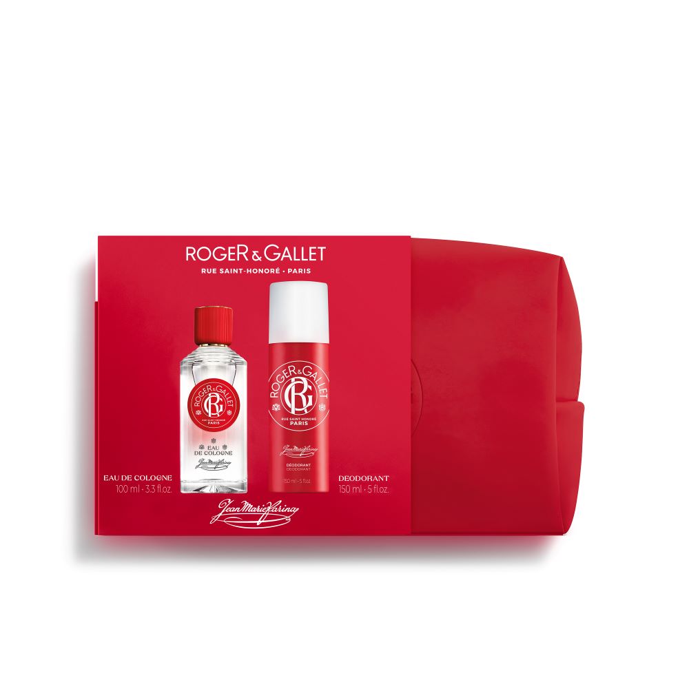 Roger & Gallet Jean Marie Farina EDC Gift Set Wash Bag ...