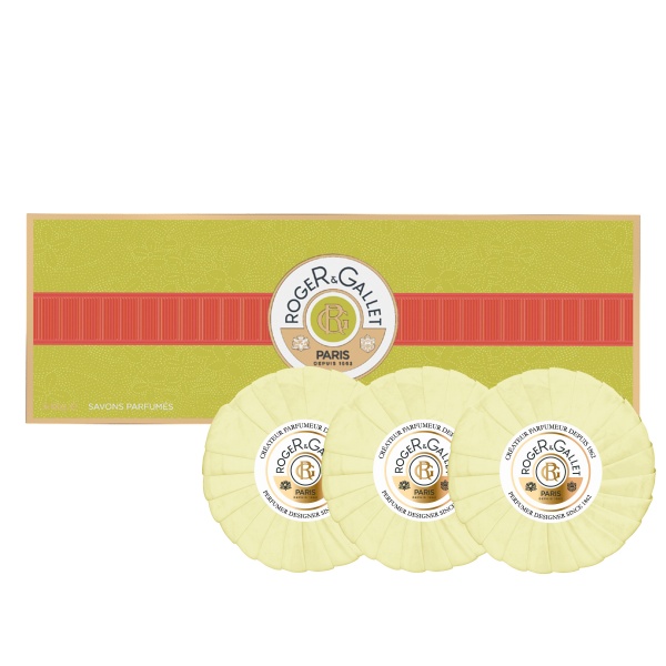 Roger & Gallet Osmanthus Soap 3x100g - thefragrancecounter.co.uk