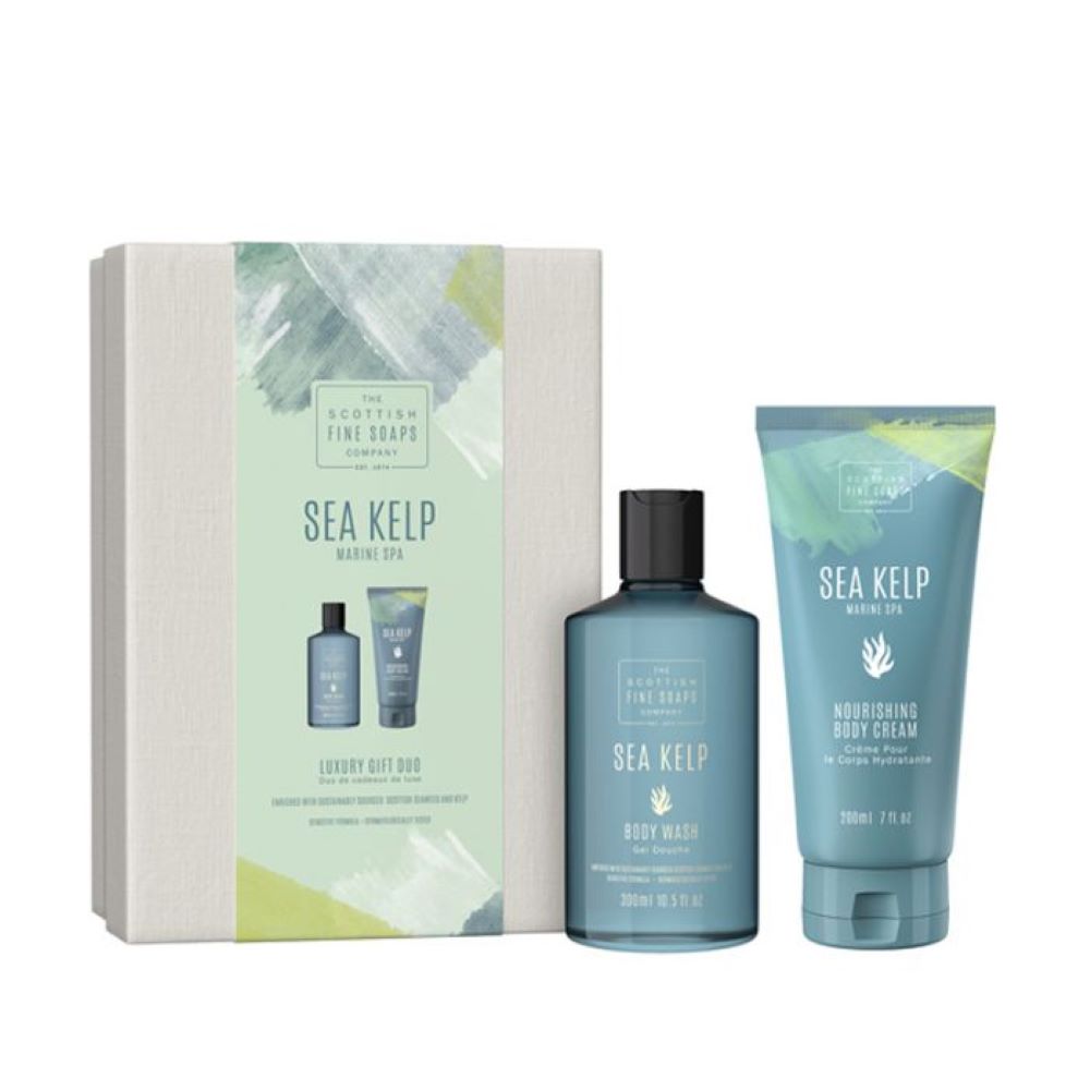 Scottish Fine Soaps Sea Kelp Luxury Duo Gift Set - thefragrancecounter ...
