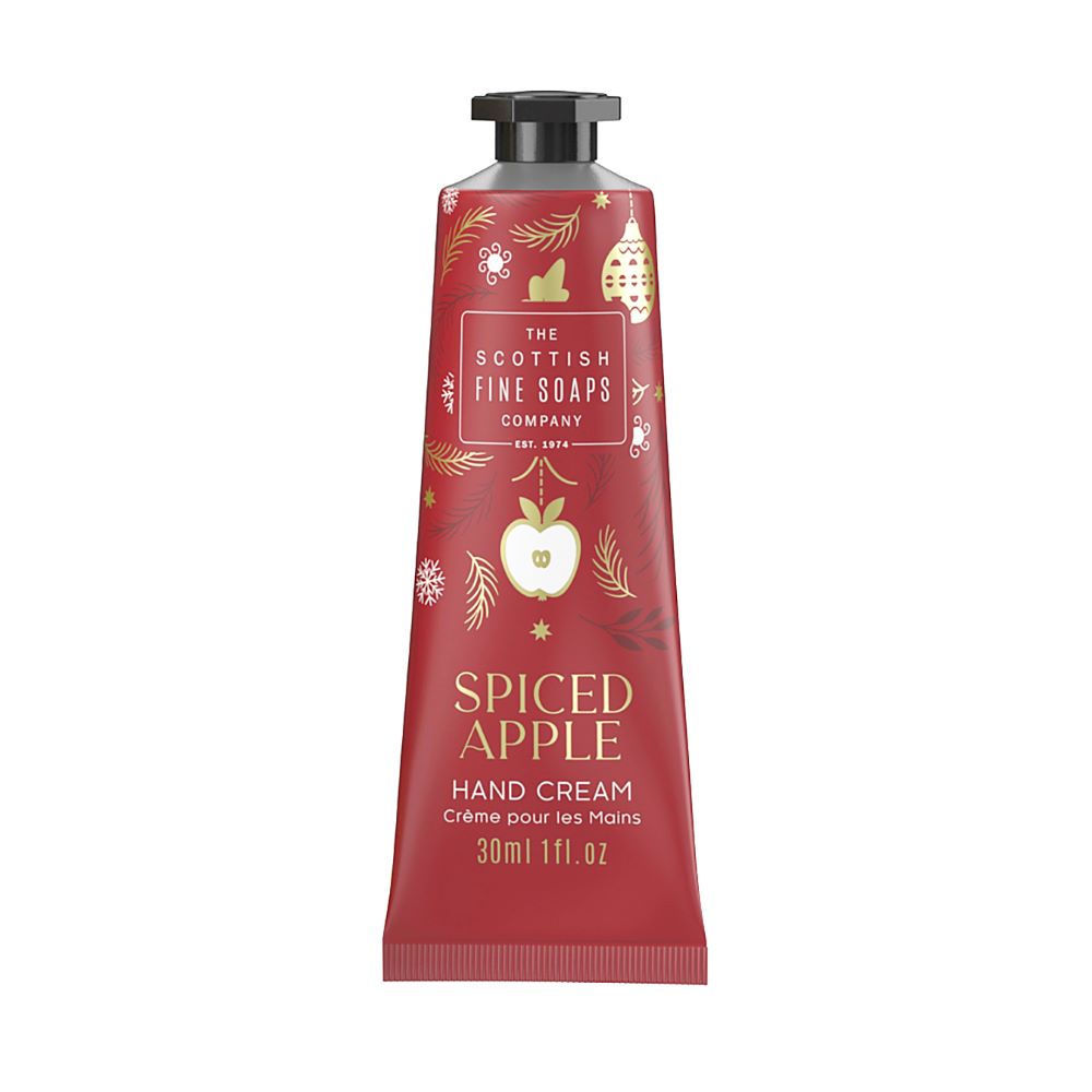 Scottish Fine Soaps Spiced Apple Hand Cream 30ml - thefragrancecounter ...