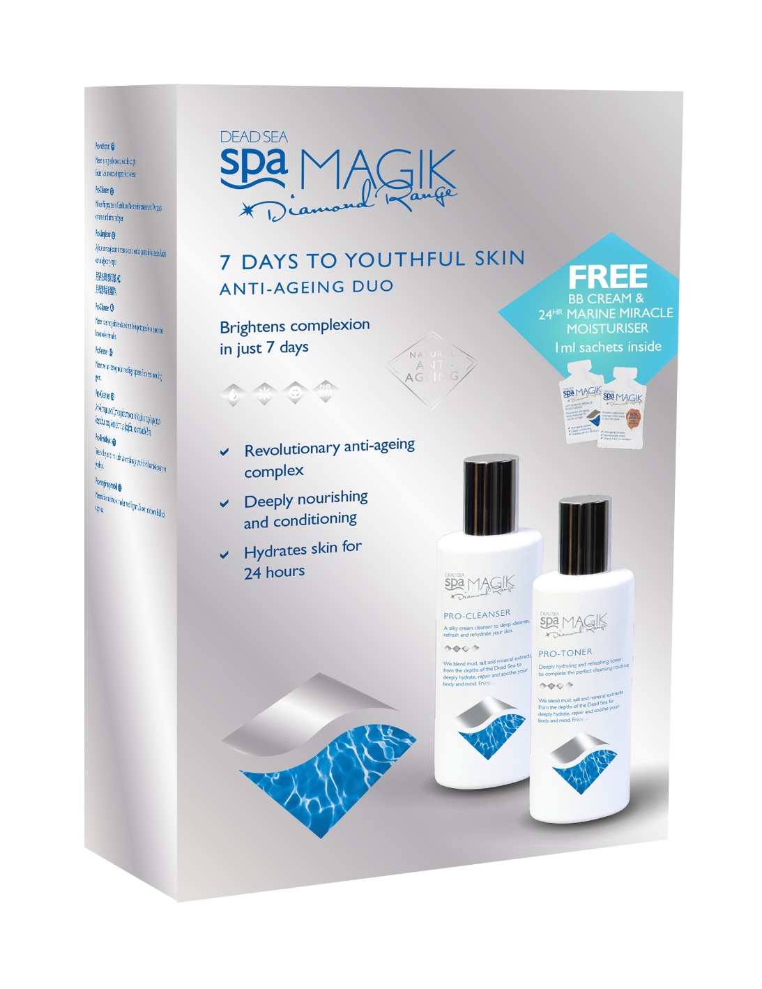 Dead Sea Spa Magik 7 Days To Youthful Skin T Set