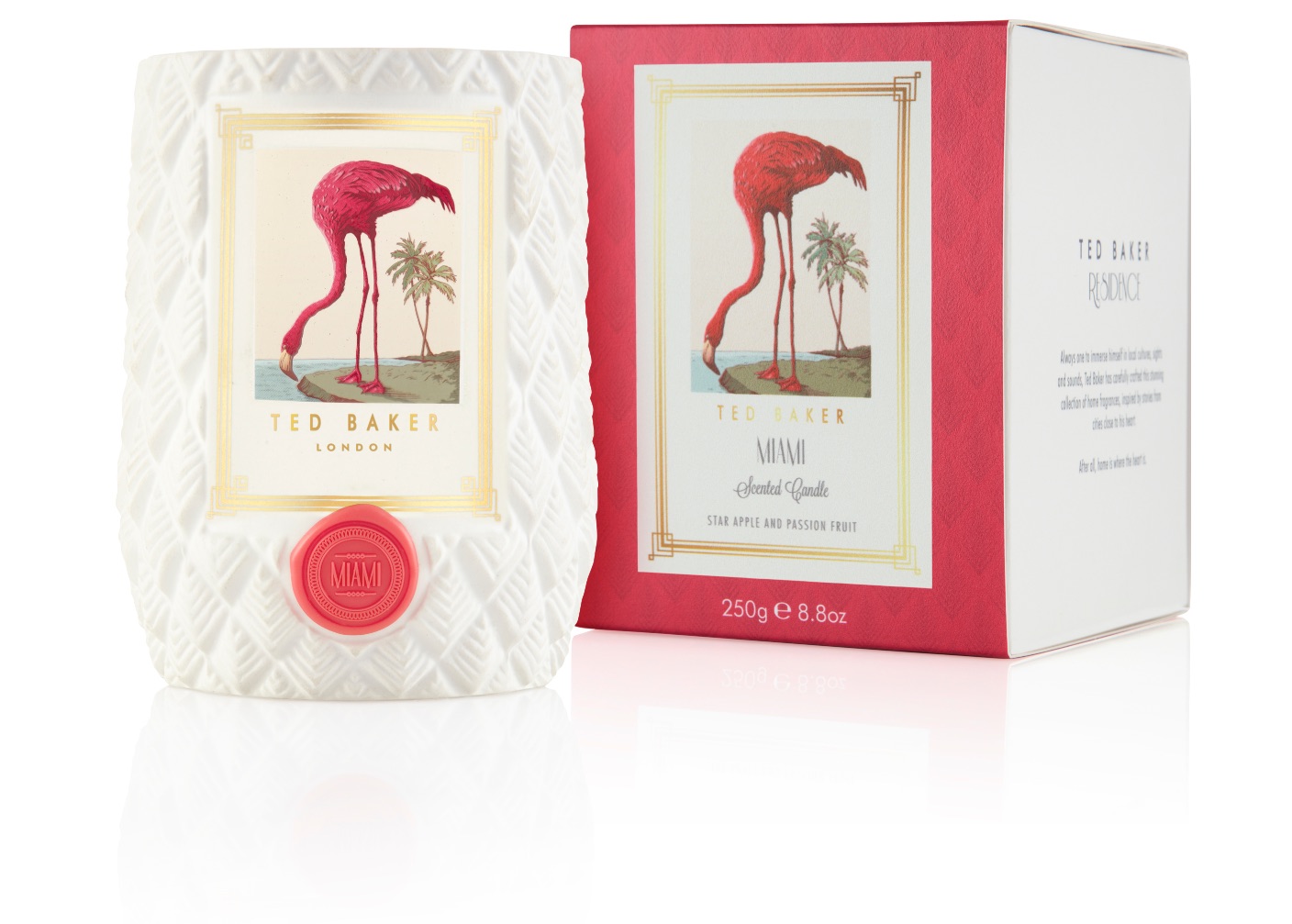 Ted Baker Candle 250g - Miami