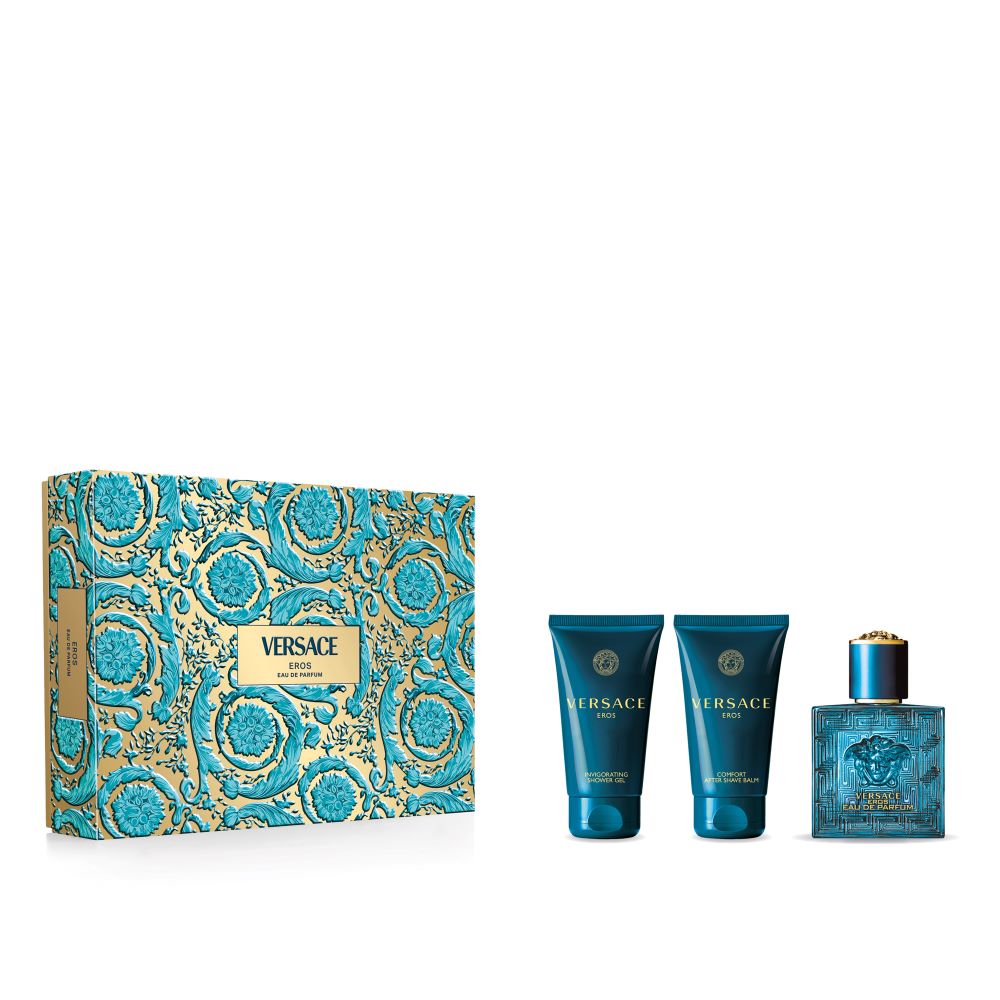 Versace Eros EDP 50ml Gift Set - thefragrancecounter.co.uk