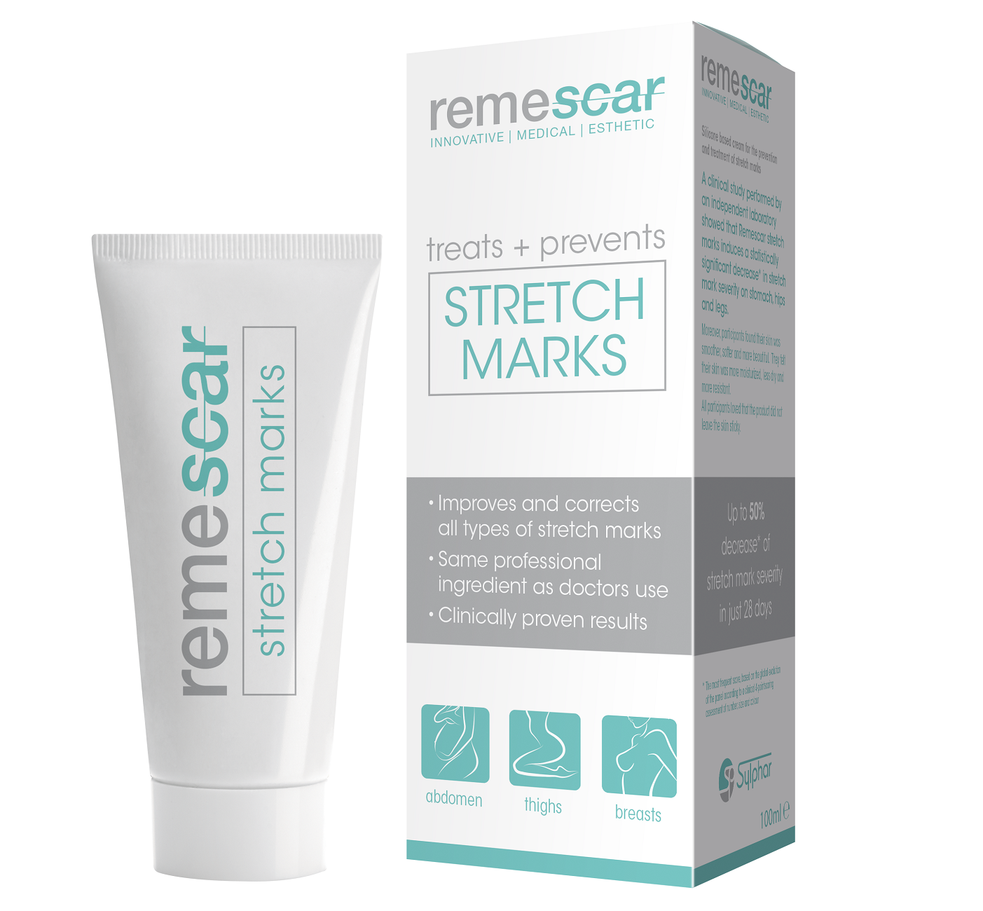Remescar Stretchmark Cream 100ml - thefragrancecounter.co.uk