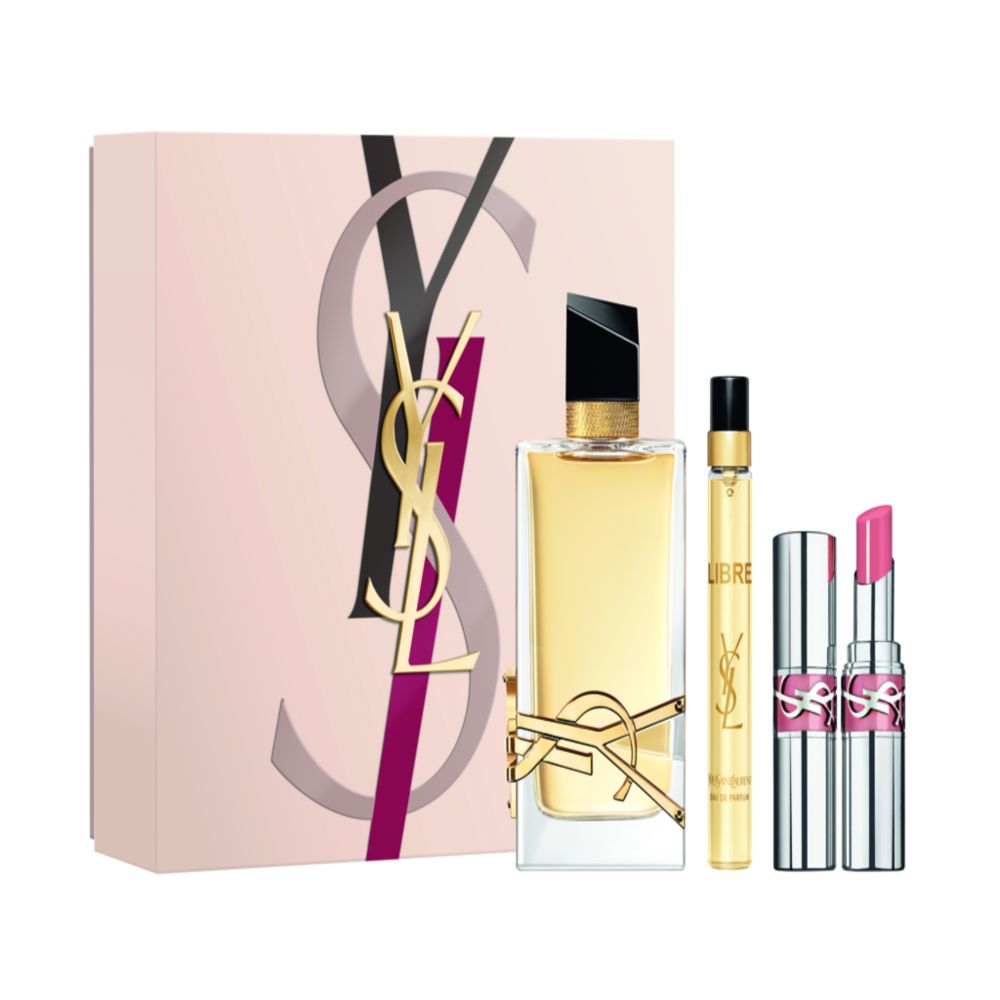 Yves Saint Laurent Libre EDP 90ml Spring Gift Set - thefragrancecounter ...