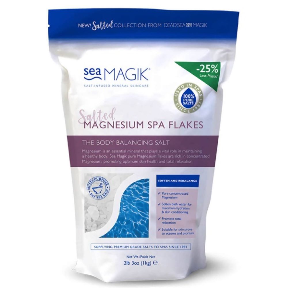 Sea Magik Magnesium Spa Flakes 1kg - thefragrancecounter.co.uk